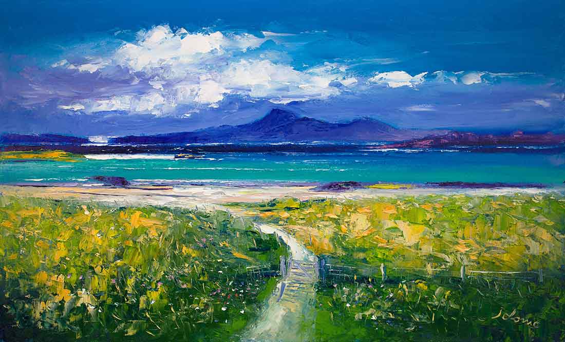 Through the Gate, Traigh Bhan, Iona - Island Blue Gallery